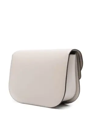 Furla Logo-engraved Crossbody Bag - Neutrals