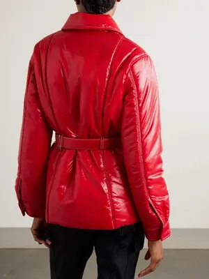 Perfect Moment Jade Belted Quilted Ski Jacket