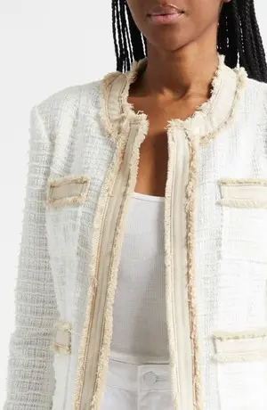 L'Agence Agnes Tweed Jacket