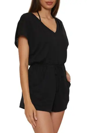 BECCA By Rebecca Virtue Burnout Jersey Cover-up Romper