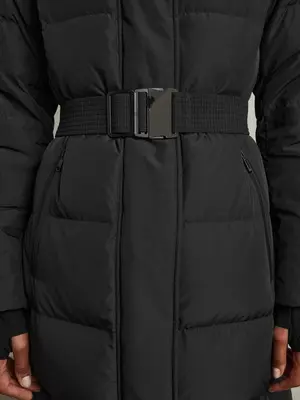 REISS Dalby Longline Hooded Puffer Coat