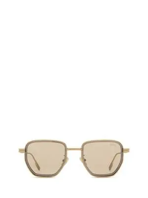 Zegna Zegna Square Sunglasses Matte Light Bronze