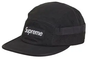 Supreme Mesh Pocket Camp Cap - Black