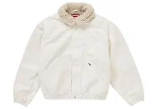 Supreme Bomber Jacket - White