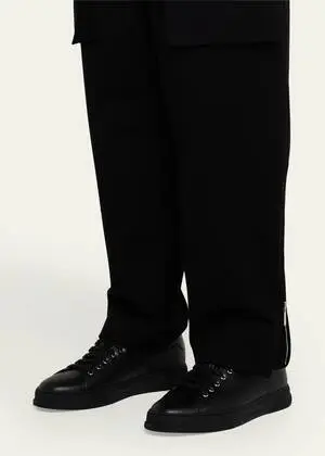 FERRAGAMO Clayton Low-top Sneakers - Black