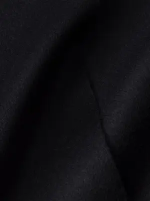 Prada Silk And Cashmere Scarf - Black