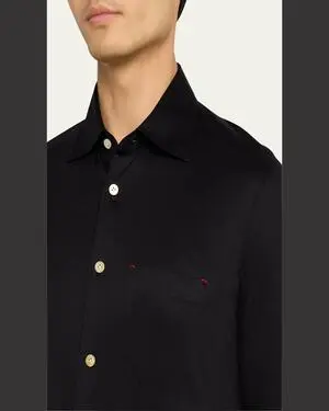 Kiton Nerano Stretch Sport Shirt