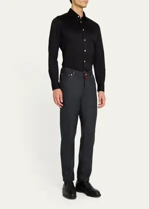 Kiton Nerano Stretch Sport Shirt