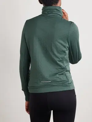 Nike Swift Element Ribbed Therma-fit Turtleneck Top