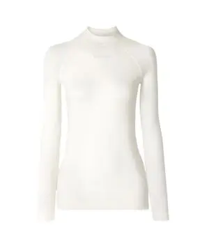 Falke Nordic Wool-blend Top - White