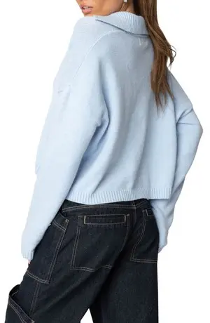 EDIKTED Marcie Oversize Crop Sweater