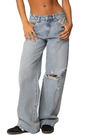 EDIKTED Adam Wide Leg Jeans