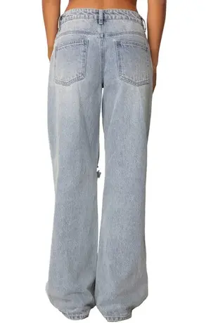 EDIKTED Adam Wide Leg Jeans
