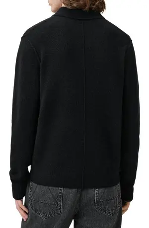 ALLSAINTS Statten Polo Sweater - Black