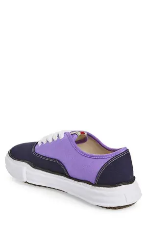 Mihara Yasuhiro Baker Original Sole Canvas Sneakers - Nav/pur