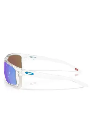 Oakley 62mm Prizm™ Polarized Rectangle Sunglasses - Clear