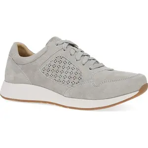Dansko Catie Suede Sneaker - Grey Suede