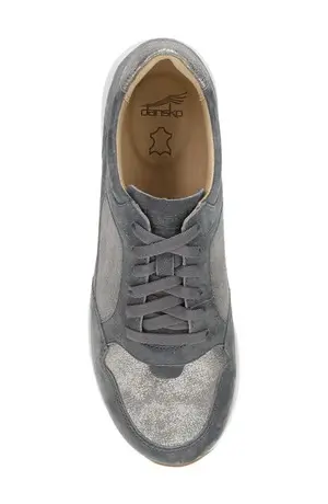 Dansko Catie Suede Sneaker - Grey/pewter