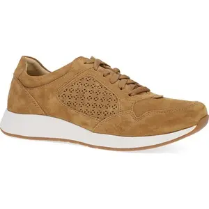 Dansko Catie Suede Sneaker - Tan Suede