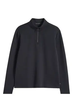 Robert Barakett Hanwell Half Zip Pullover - Black