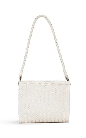 BEMBIEN Cece Woven Leather Shoulder Bag