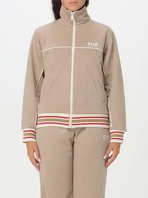GOLDEN GOOSE Zip-up Sweatshirt - Beige