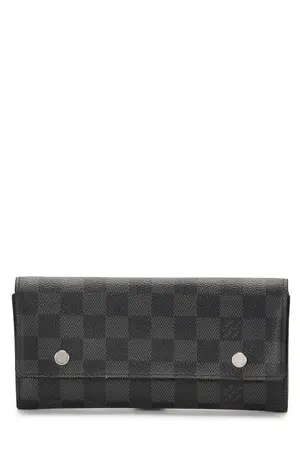 LOUIS VUITTON Damier Graphite Compact Modulable Long Wallet