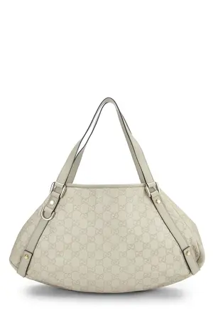 Gucci Abbey Tote - White