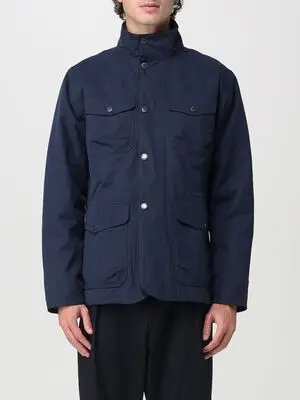 Barbour Waxed Cotton Jacket - Blue