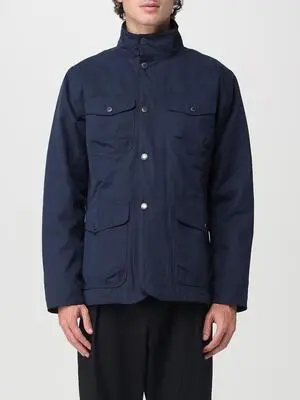 Barbour Waxed Cotton Jacket - Blue