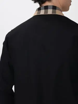 Burberry Cotton Polo Shirt - Black