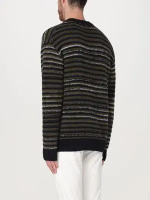 BOSS Striped Crew Neck Sweater