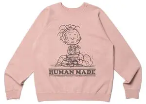 HUMAN MADE X Peanuts #2 Charlie Brown Sweatshirt