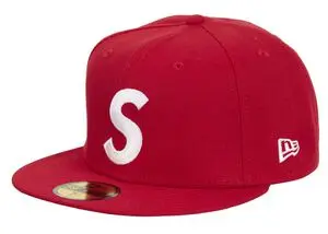 Supreme Screw Ball S Logo New Era 59fifty Fitted Cap - Red