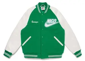 Nike X Nigo Nrg Varsity Jacket - Green