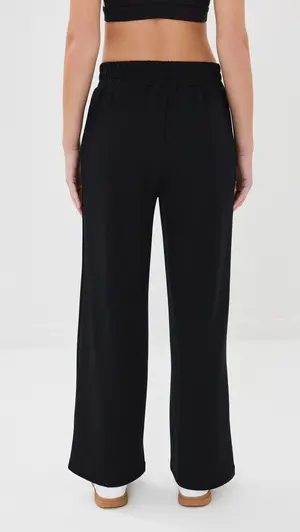 Varley The Petite Wide Leg Pant 28 - Black
