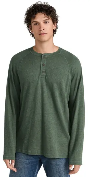 FAHERTY BRAND Cloud Long Sleeve Henley