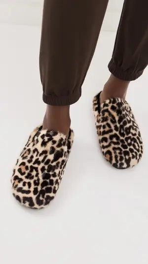 Freedom Moses Bubba Leopard Slippers - Wild