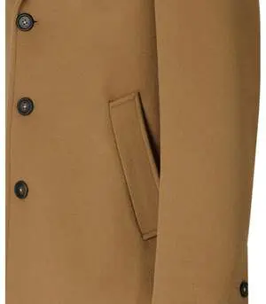 MANUEL RITZ Single-breasted Coat - Beige