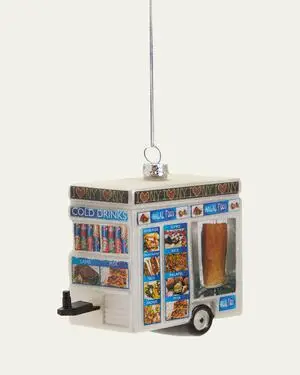 CODY FOSTER & CO Food Cart Ornat - Assorted