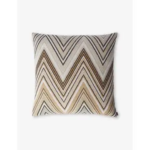Missoni Plume Zig-zag Wool-blend Cushion 60cm X 60cm - Tortoramulti
