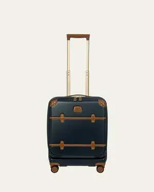 Bric'S Bellagio 21" Expandable Carry-On Spinner With Pocket Blue