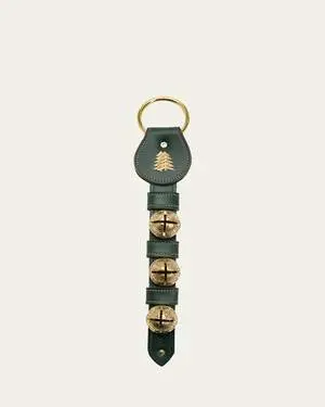 BELSNICKEL ENTERPRISES Double Pine Tree Charm - Dark Green