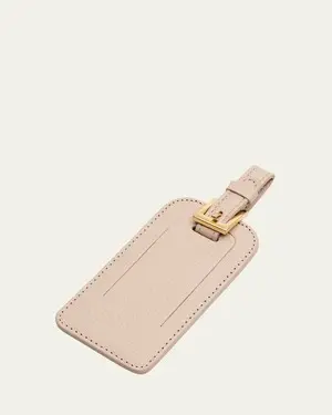 GRAPHIC IMAGE Leather Luggage Tag Beachwood