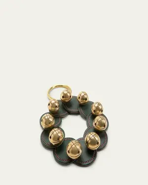 BELSNICKEL ENTERPRISES Brass Bells Disk Wreath
