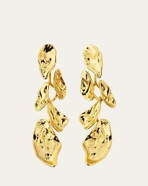 Alexis Bittar Mosaic Molten Post Earrings - No Stones