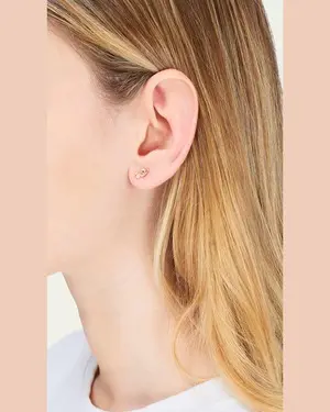 Bea Bongiasca Mini Loop Diamond Earring