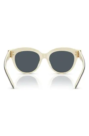 Tory Burch 53mm Phantos Sunglasses - Black/ivory