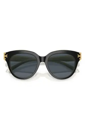 Tory Burch 53mm Phantos Sunglasses - Black/ivory
