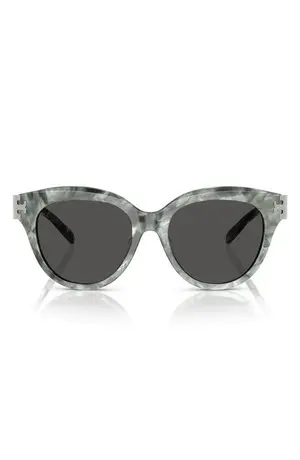Tory Burch 53mm Phantos Sunglasses - Lite Grey